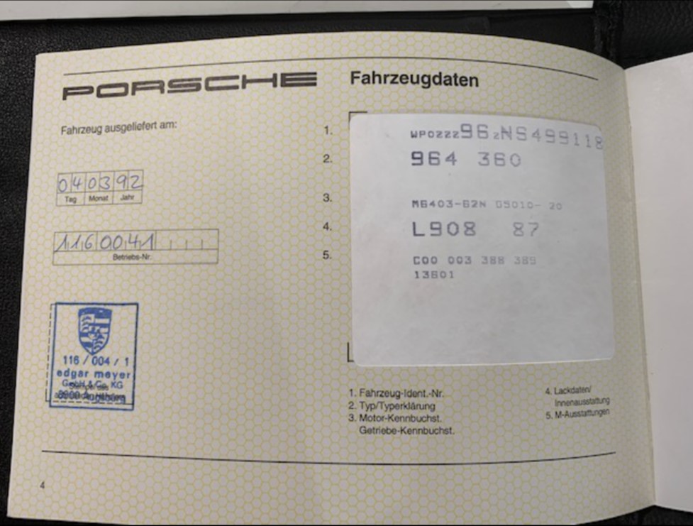 Porsche Register